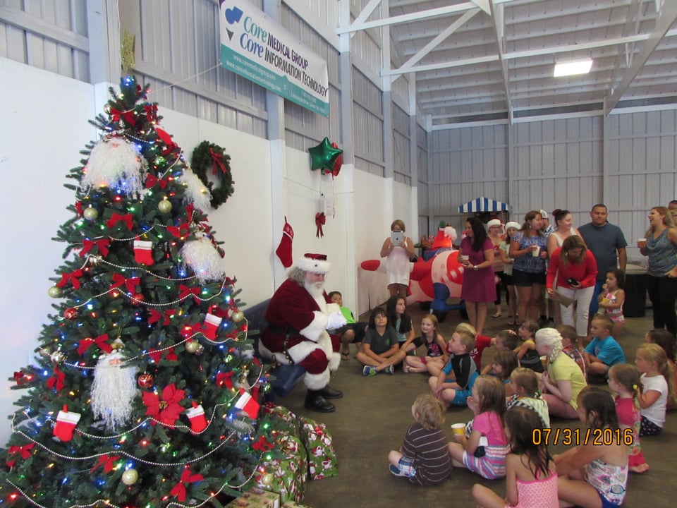 Core’s “Christmas In July” Family Fun Day!
